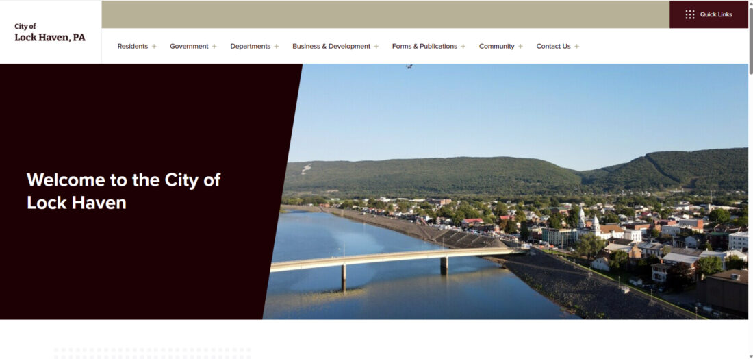 City of Lock Haven updates website | News, Sports, Jobs - The Express
